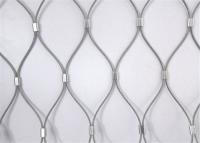 China Flexible X-Tend Ferruled Stainless Steel Rope Mesh Netting For Balcony Balustrade for sale