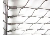 China Rhombus Flexible Cable Mesh Netting X Tend 60 Degree for Balustrade Infill for sale