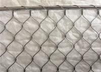 China Ferruled Style X-Tend Stainless Steel Wire Rope Mesh Netting Breaking Resistant for sale