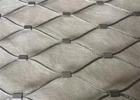 China 2.0mm Non Toxic Solid Structure Handwoven Flexible Wire Rope Mesh for sale
