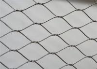 China 7x7 Tiger Metal Stainless Steel Zoo Mesh Enclosure Netting X Tend Shaped for sale