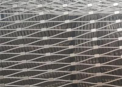 China 7x19 Stainless Steel Wire Rope Mesh / Zoo Aviary Netting AISI316 Grade for sale