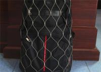 China 1.6mm Ferruled Wire Mesh Bag Protector Stainless Steel 304/316 For Backpack for sale