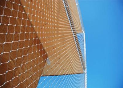 China Safety Stainless Steel Wire Rope Mesh for Architectural Construction Building Facade for sale
