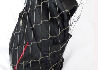 China High Strength Luggage Protection 2mm Mesh Rope Bag 7x7 7x19 for sale