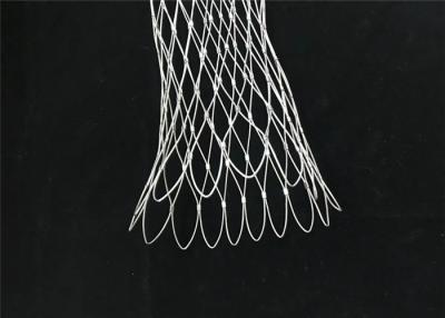 China 304/316 Ferrule Stainless Steel Wire Rope Mesh For Bag Protector for sale