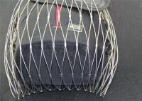 China Anti Corrosion Stainless Steel Mesh Bags Hand Woven With Sgs Iso Certification for sale