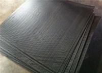 China Round Hole Hot Dipped Galvanized Decorative Perforated Metal Panels Mild Steel / Carbon Steel for sale