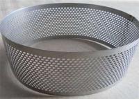 China Galvanized Perforated Stainless Steel Mesh Sheet For Filtration Support for sale