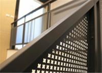 China Galvanized Perforated Metal Mesh Panel Fencing For Windshield in Construction for sale