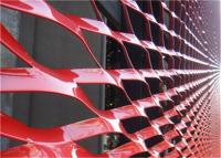 China 4-100mm LWD Aluminum Expanded Metal Mesh Woven Facade Cladding for Decor for sale