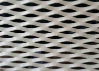 China Heavy Duty Diamond Expanded Metal Mesh Decorative Aluminum Spray Paint 4' x 8' for sale