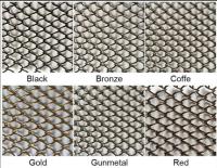 China Architectural Decorative Metal Mesh Screen Stainless Steel No Fading For Hotel for sale