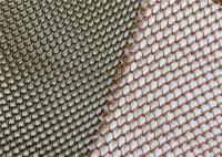 China Decorative Aluminum Metal Coil Drapery 1.2MM Wire 6MM Hole Size CE Listed for sale