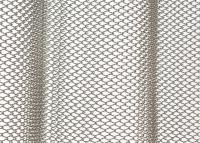 China Flex Decorative Metal Mesh Drapery Fabric Acid Pickling / Anodic Oxidation Finish for sale