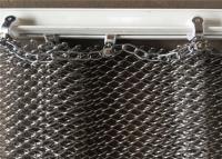 China 1x8mm Flexible Metal Mesh Curtain For Room Divider for sale