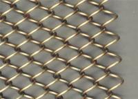 China Architectual Decorative Metal Mesh Fence Panels  , Stainless Steel Woven Wire Mesh for sale