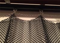 China Decorative Aluminum Metal Coil Drapery 1.2MM Wire 6MM Hole Size CE Listed for sale