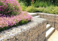 China Galvanized Welded Wire Gabions Baskets Retaining Wall Spirals / Helicals Connected for sale