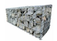 China Decorative Gabion Baskets For Gardens , Green Gabion Fences Wall for Landscape for sale