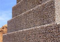 China Decorative Gabion Baskets For Gardens , Green Gabion Fences Wall for Landscape for sale