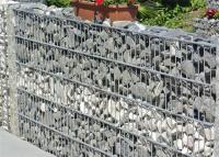 China 50x50mm Welded Wire Gabions Mattress / Welded Gabion Stone Cage Box for sale