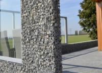 China 50x50mm Welded Wire Gabions Mattress / Welded Gabion Stone Cage Box for sale