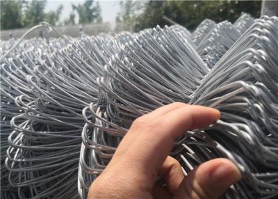 China 50x50MM Opening 9 Gauge Heavy Duty Chain Link Fencing Fabric Quick To Install for sale