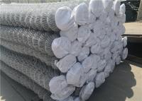 China Galvanized Steel Wire Chain Link Fabric Fencing Mesh For Gardens 5FTx50FT for sale