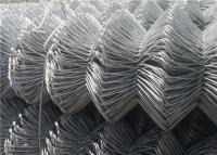 China Green PVC Coated Galvanized Chain Link Fence 11.5 Gauge For Farm Garden for sale