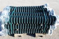 China OEM Hot Dipped Galvanized 4mm Chain Link Privacy Fabric 20x20mm for sale
