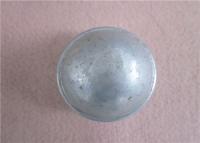 China Durable Silver Chain Link Fence Post Caps , 2.7