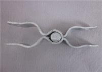 China Hot-Dip Galvanized Male And Female Strap Fence Fittings For Chain Link Fence for sale
