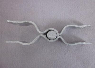 China Hot-Dip Galvanized Male And Female Strap Fence Fittings For Chain Link Fence for sale
