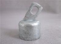 China Galvanized Pressed Steel Chain Link Fence Top Rail End 1-7/8
