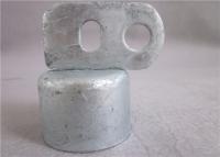 China Galvanized Pressed Steel Chain Link Fence Top Rail End 1-7/8