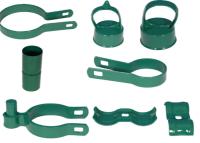 China Hot Dip Galvanized Chain Link Fence Fittings And Accessories Rust Resistance for sale