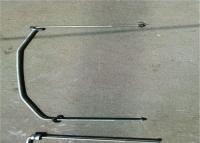 China Professional Chain Link Fence Fittings Enclosed Post / Line Wire OEM Style for sale