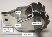 China Heavy Duty Inline Farm Fence Wire Tensioner With Compression Clip for sale