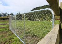 China Durable Chain Link Mesh Fence Gate For Animal Deer Ranch Enclosure for sale