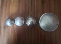 China Durable Silver Chain Link Fence Post Caps , 2.7