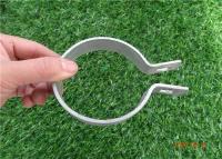 China OEM 75mm 2-3/8'' Chain Link Brace Band On Round Post for sale