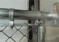 China 1 5/8'' Galvanised Press Steel 50mm Chain Link Fence Band for sale