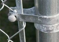 China 120mm 1-3/8'' Galvanized Steel Tension Band Chain Link Fence Fittings for sale