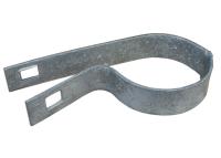 China 120mm 1-3/8'' Galvanized Steel Tension Band Chain Link Fence Fittings for sale