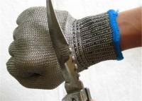 China Cut Proof Stab Resistant Stainless Steel Mesh Hand Glove For Meat Processing for sale