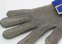 China Butcher Anti Cutting Stainless Steel Safety Gloves High Strength Multi Size for sale