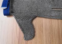 China Cut Proof Stab Resistant Stainless Steel Mesh Hand Glove For Meat Processing for sale