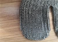 China SS304 Stainless Steel Safety Gloves , Metal Mesh Gloves For Cutting for sale