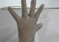 China Butcher Stainless Steel Safety Gloves / Chain Mail Protective Gloves for sale